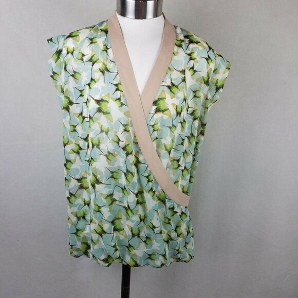 CAbi | Tops | Cabi 234 Butterfly Wrap Top Size Medium Nwt | Poshmark